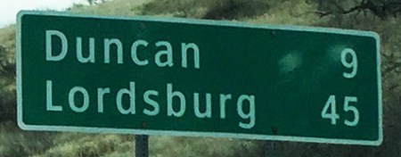 Saturday Drive to Greenlee County: Town of Duncan, Arizona | drivetofive