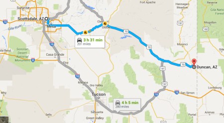 Saturday Drive to Greenlee County: Town of Duncan, Arizona | drivetofive